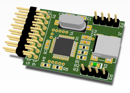 GitHub - BiancoZandbergen/XMOS_MAX3420E_Board: Board with MAX3420E ext USB device controller for ...